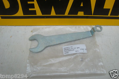 DEWALT RADIAL ARM SAW SPANNER WRENCH 860423-00 | eBay