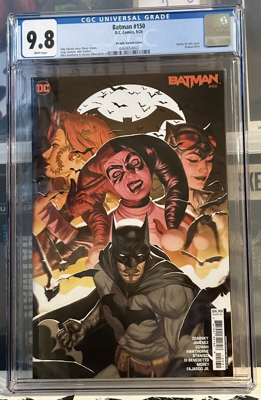 Batman #150 CGC 9.8 Mattia De Iulis Variant Cover C Absolute Power ...