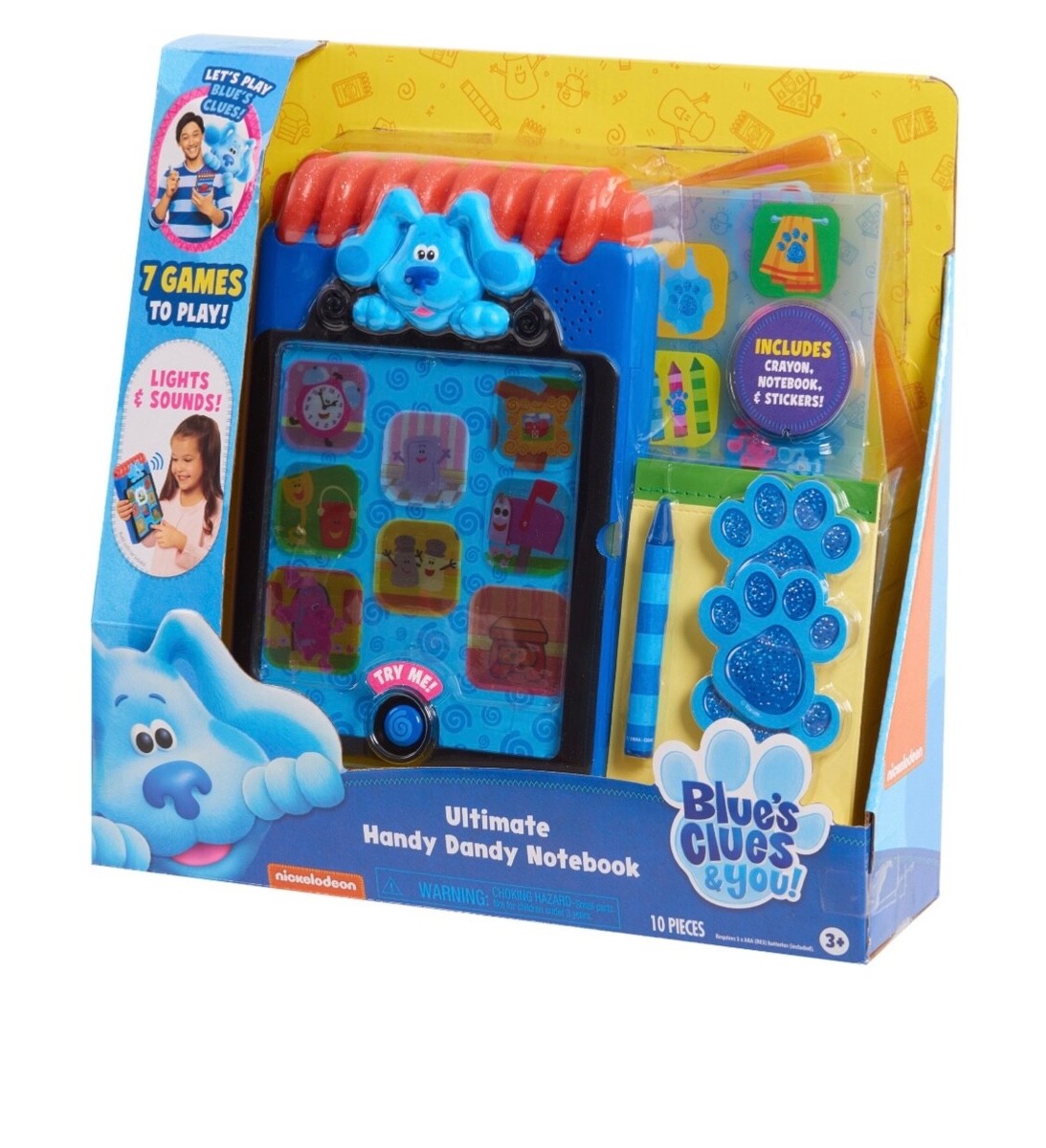 Blue39s Clues Handy Dandy Notebook Friends With 1 Crayon