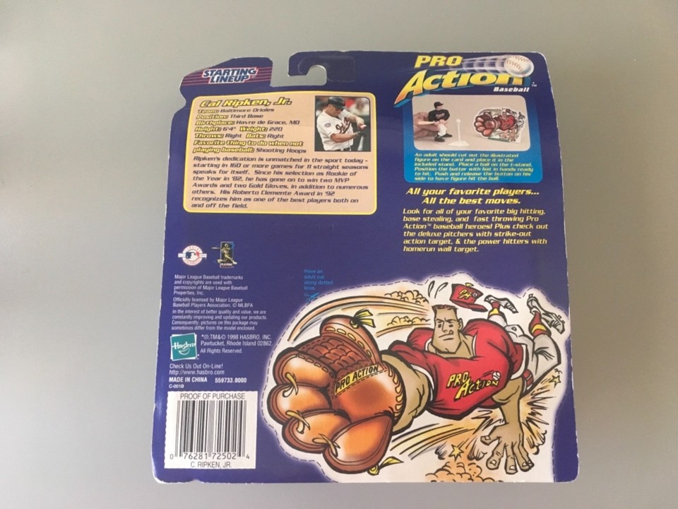 CAL RIPKEN JR Pro Action Unopened Figurine | eBay