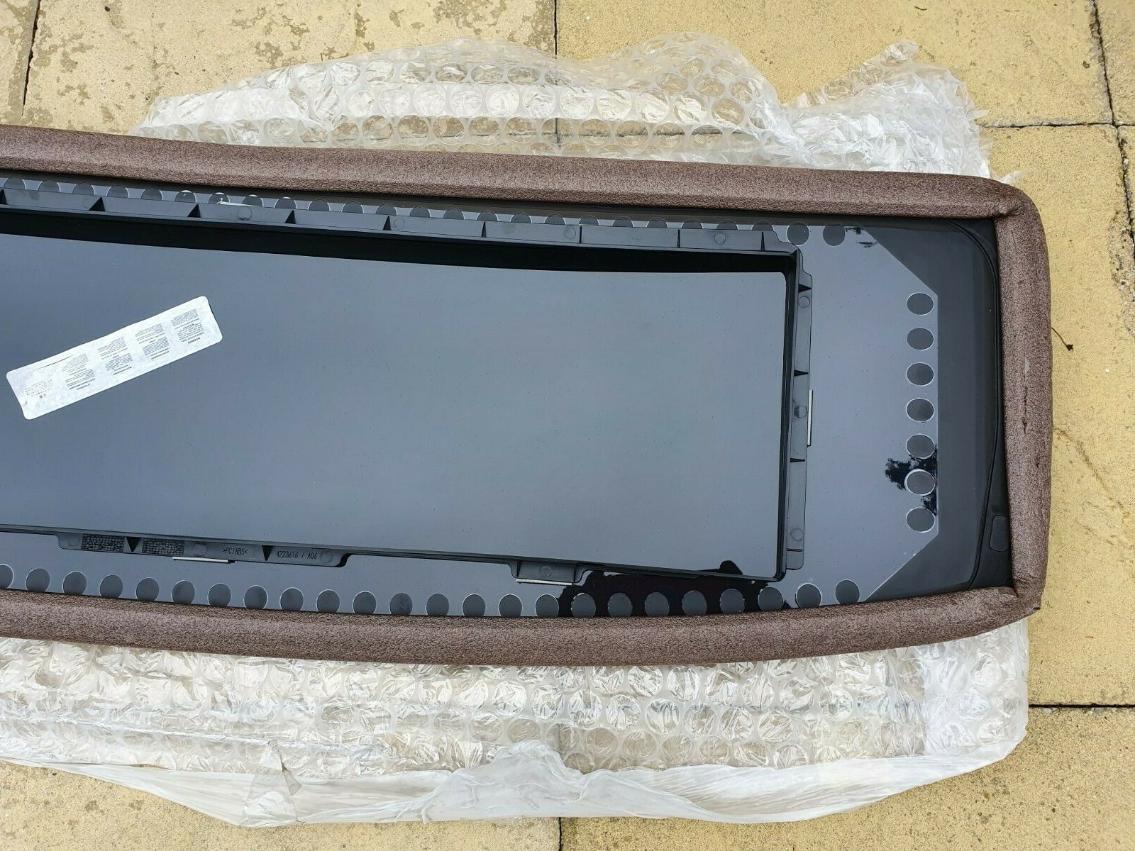 NEW GENUINE JAGUAR XJ X351 PANORAMIC ROOF REAR SECTION GLASS PANEL ...