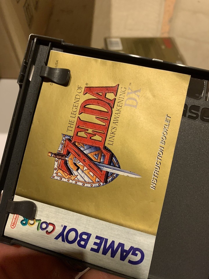 Legend of Zelda: Link's Awakening DX (Nintendo Game Boy Color, 1998 ...