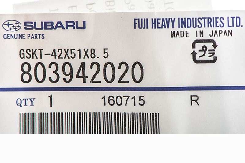 NEW 1988-2018 Subaru Oil Filler Neck Seal Impreza WRX STI Legacy OEM ...