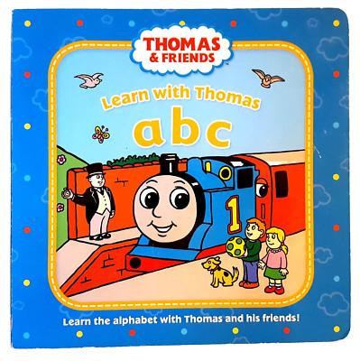 THOMAS & FRIENDS – Learn with Thomas abc – Picture Board Book | eBay