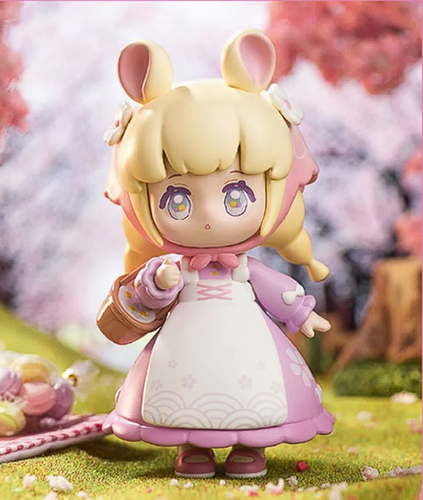 Ninizee Pink Island Clover Bunny Rabbit Figure Kawaii Shoujo Doll ...