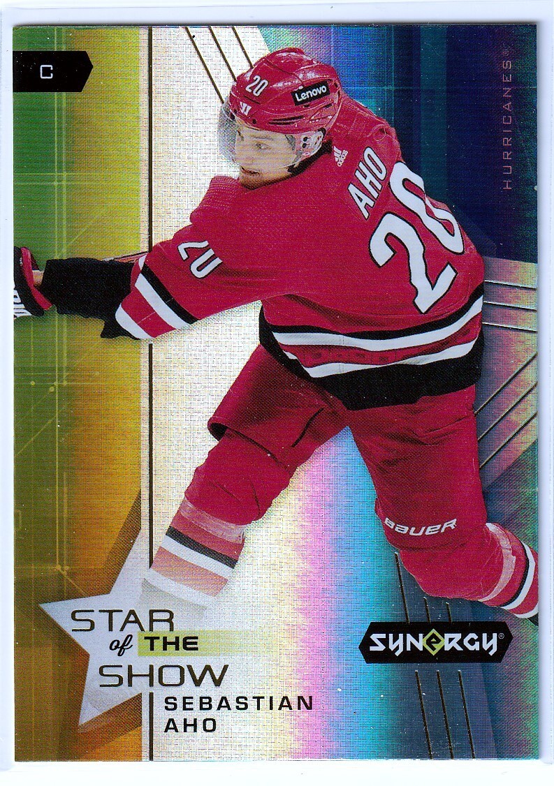 2021-22 Upper Deck Synergy STAR OF THE SHOW Sebastian Aho | eBay