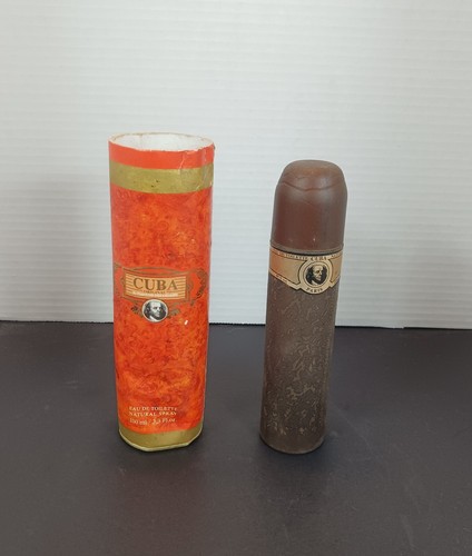 Empty Cologne Bottle With Box Cuba 3.3 Oz France Original Cigar ...