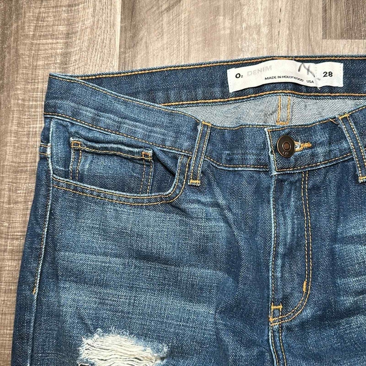 O2 Denim Distressed Jeans - 28 | eBay O2 Denim Distressed Jeans - 28 | eBay