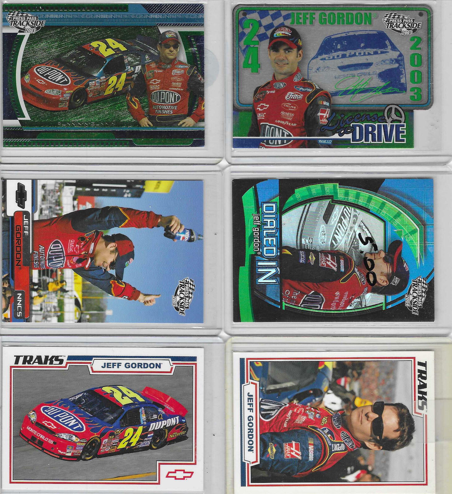 1992 - 2023 JEFF GORDON TRADING CARDS - PICK A CARD(S) - COMPLETE YOUR ...