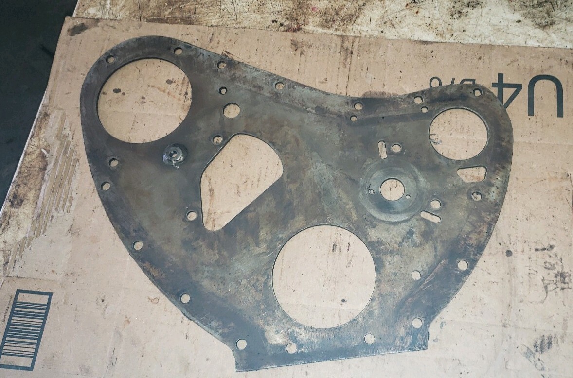 Farmall M Tractor IH engine motor front plate part 248CI part timming ...