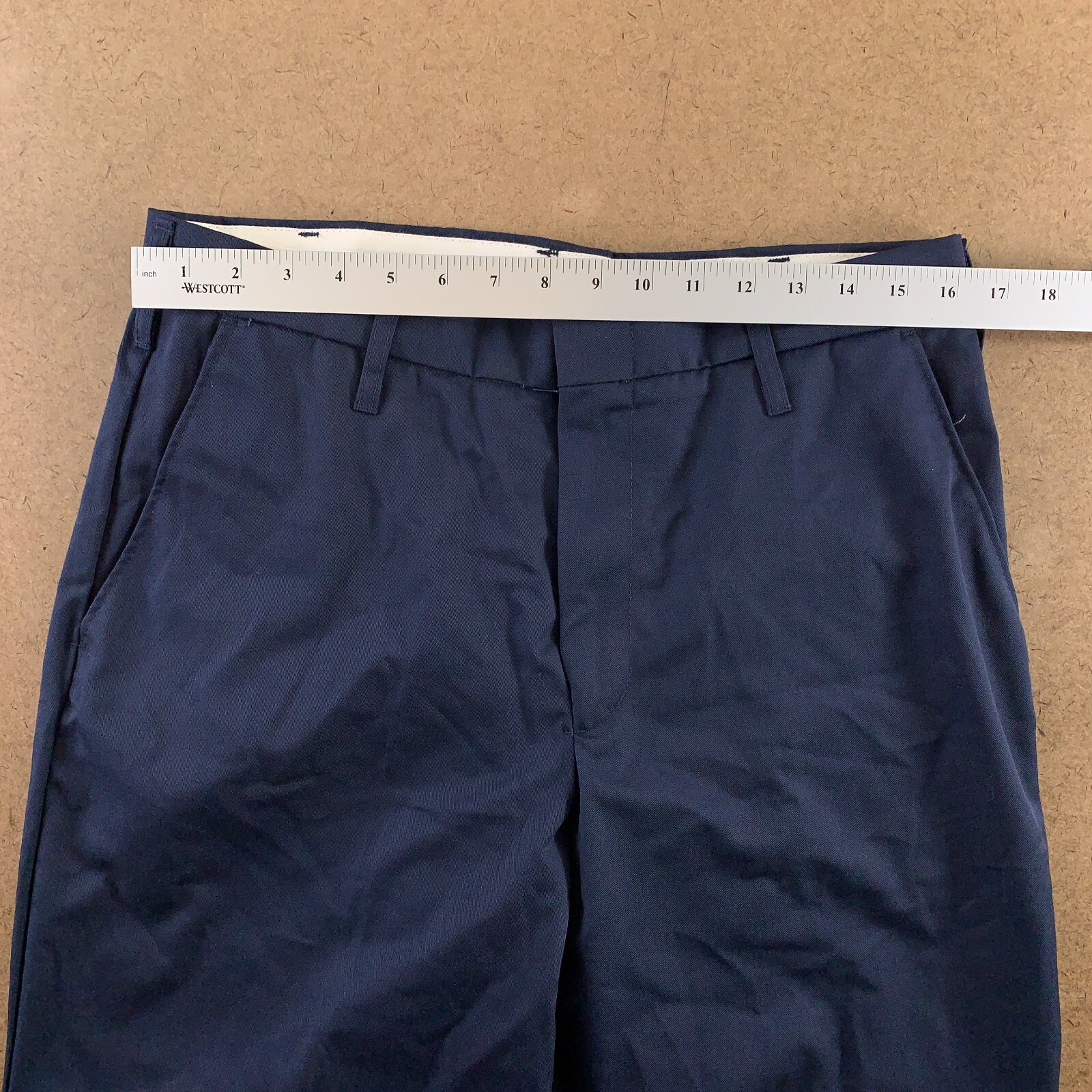 Soft Twill by UniFirst Men's Size 34 X 34 Navy Straight Leg Uniform ...