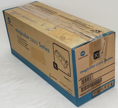 Konica Minolta Magicolor 2200 Black Toner 1710471-001 Brand New OEM ...