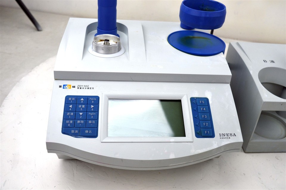 Karl Fischer ZDY-502 Auto-titration Moisture Analyzer Titrator | eBay