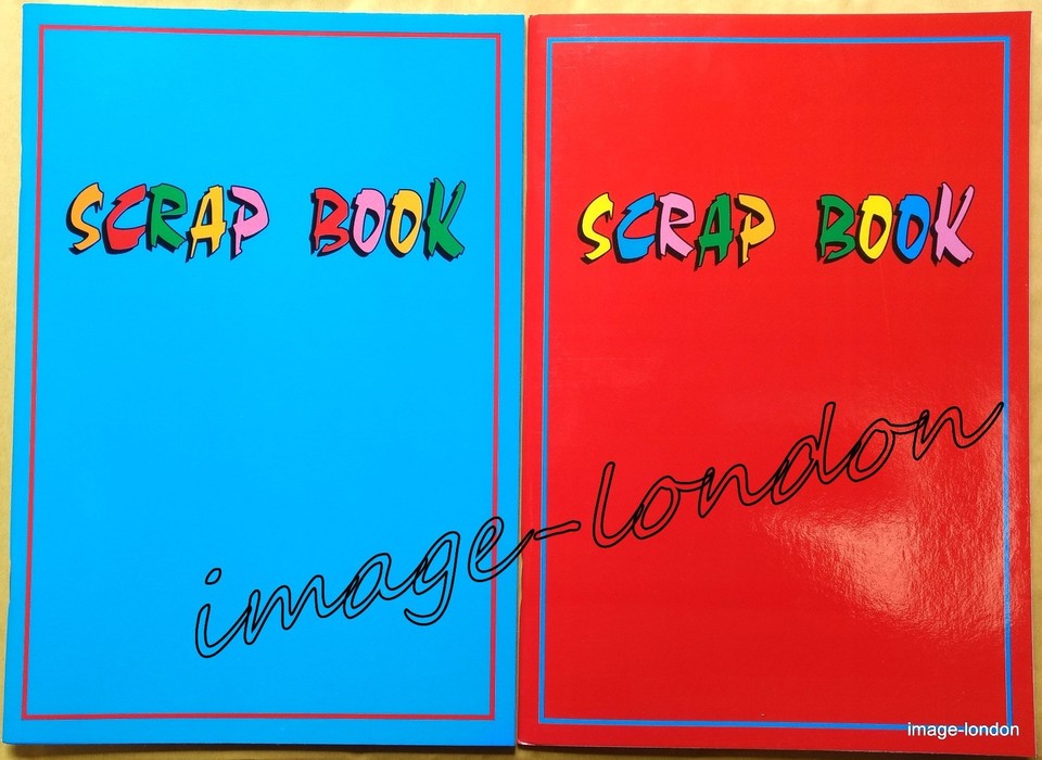 Scrap book A4 size Set of 2 scrap books scrapbook | eBay UK
