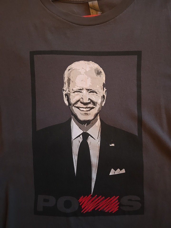 Infowars POTUS POS BIDEN T-Shirt Political Satire | eBay
