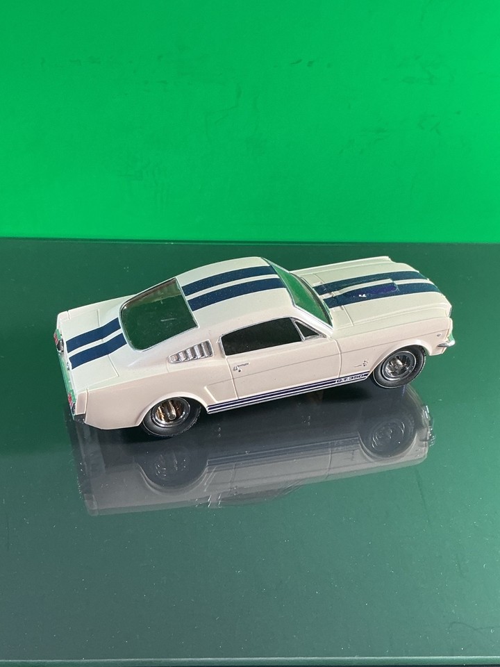 Vintage 1/32 scale Ford Mustang GT 350 Brass Chassis Slot Car Very Nice ...