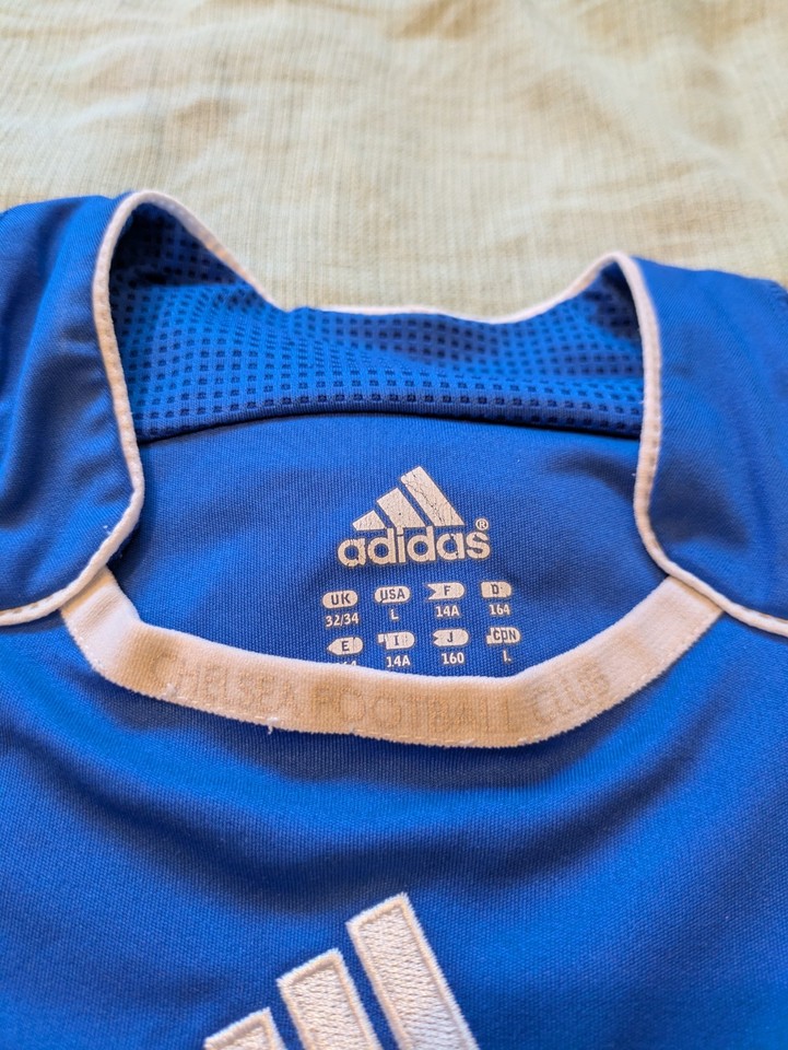 Chelsea FC 2006 07 Home Shirt Adidas #10 Joe Cole UK Small Men's | eBay UK