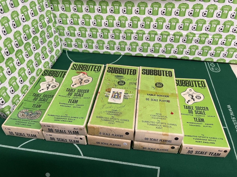 Subbuteo HW Empty Team 8X Boxes | eBay UK