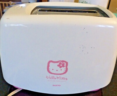 Vintage 1976, 1999 Sanyo Hello Kitty toaster Sanrio - RARE FIND -FS KK ...