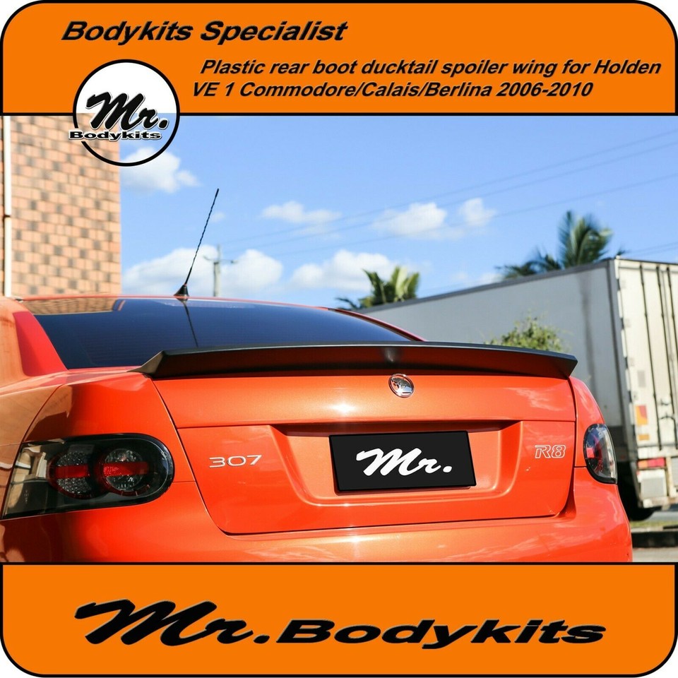 Rear Boot Spoiler Ducktail Wing For Holden VE 1 SS/SV6/Evoke/Calais ...