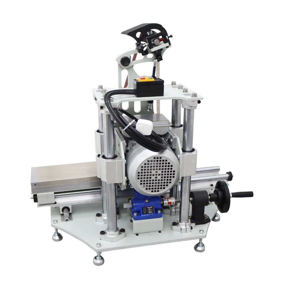 Belt Grinder Sander Belt Polishing Grinding Machine w/40,400,600 Mesh ...