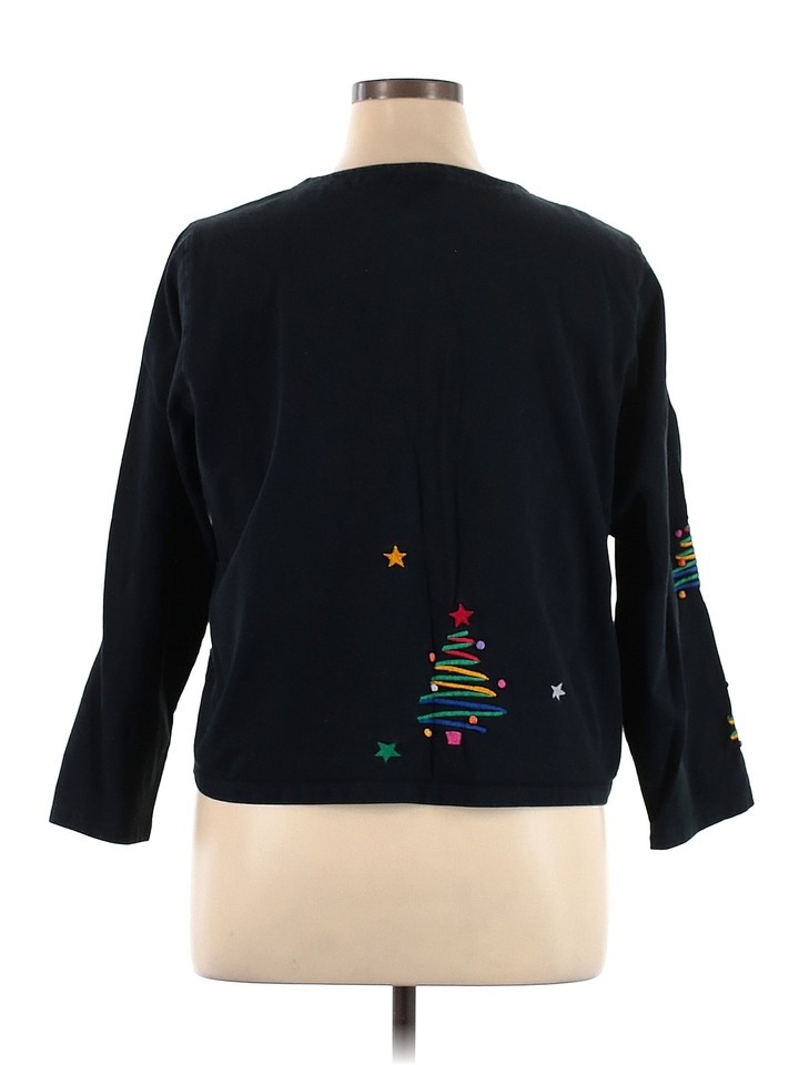 Lithe Women Black Cardigan 1X Plus | eBay