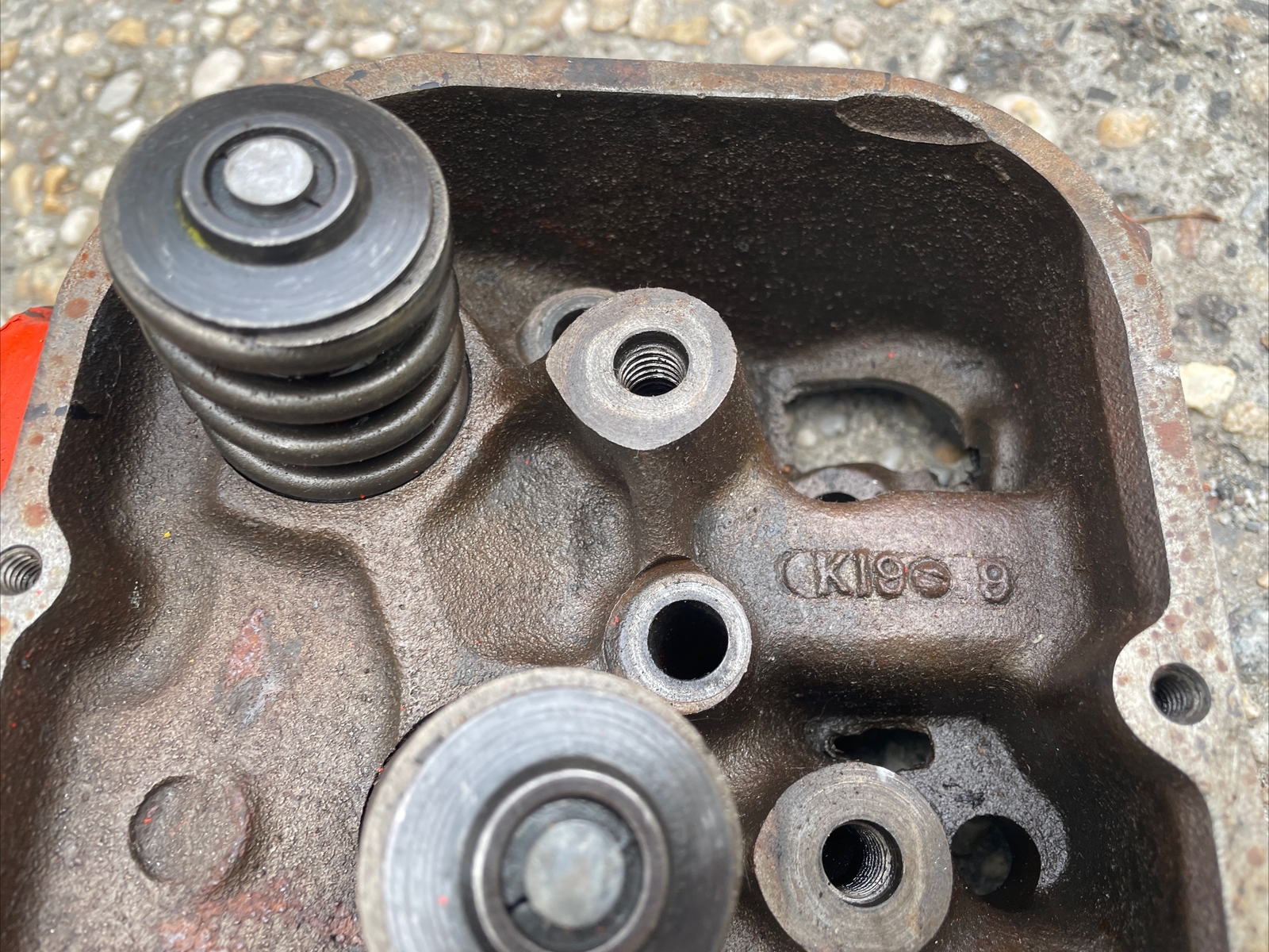 1969 K19 9 Big Block Chevy BBC 396 402 454 Oval Port Head 3964290 ...