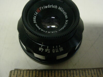 Friedrich Munchen #1340 vintage axinon lens f4.5 45mm NOS | eBay