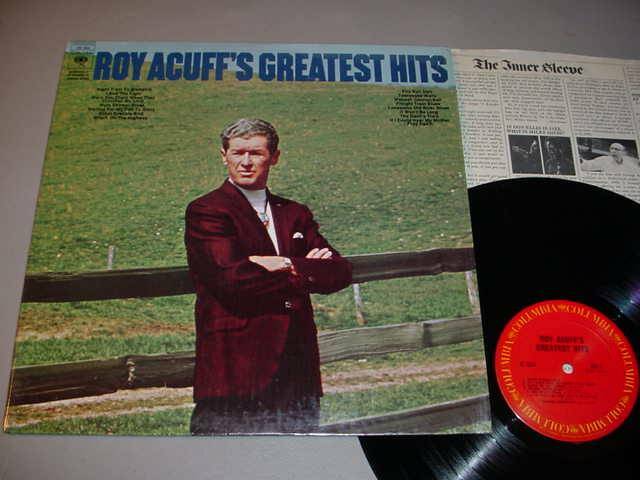 ROY ACUFF LP Greatest Hits - Columbia CS-1034 | eBay