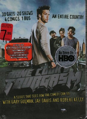 Dane Cooks Tourgasm (DVD, 2006, 3-Disc Set, Hard Case, Sealed, Jay ...