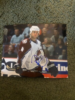 Rob Blake Signed Autographed Photo Colorado Avalanche | eBay