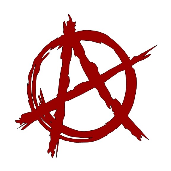 Traditional Anarchy Symbol Vinyl Decal Sticker | eBay