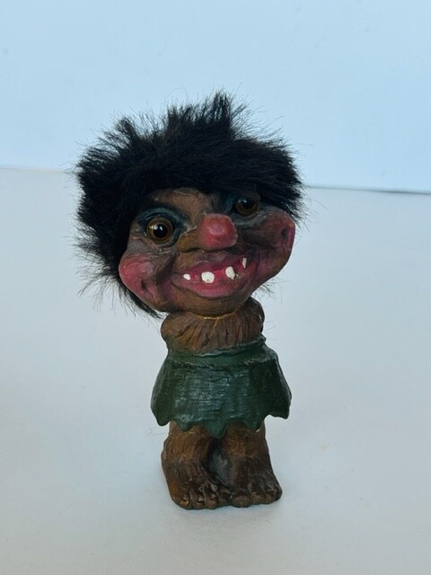 Nyform Troll Tynset Norway Doll Figure Horror art Witch vtg hillbilly ...