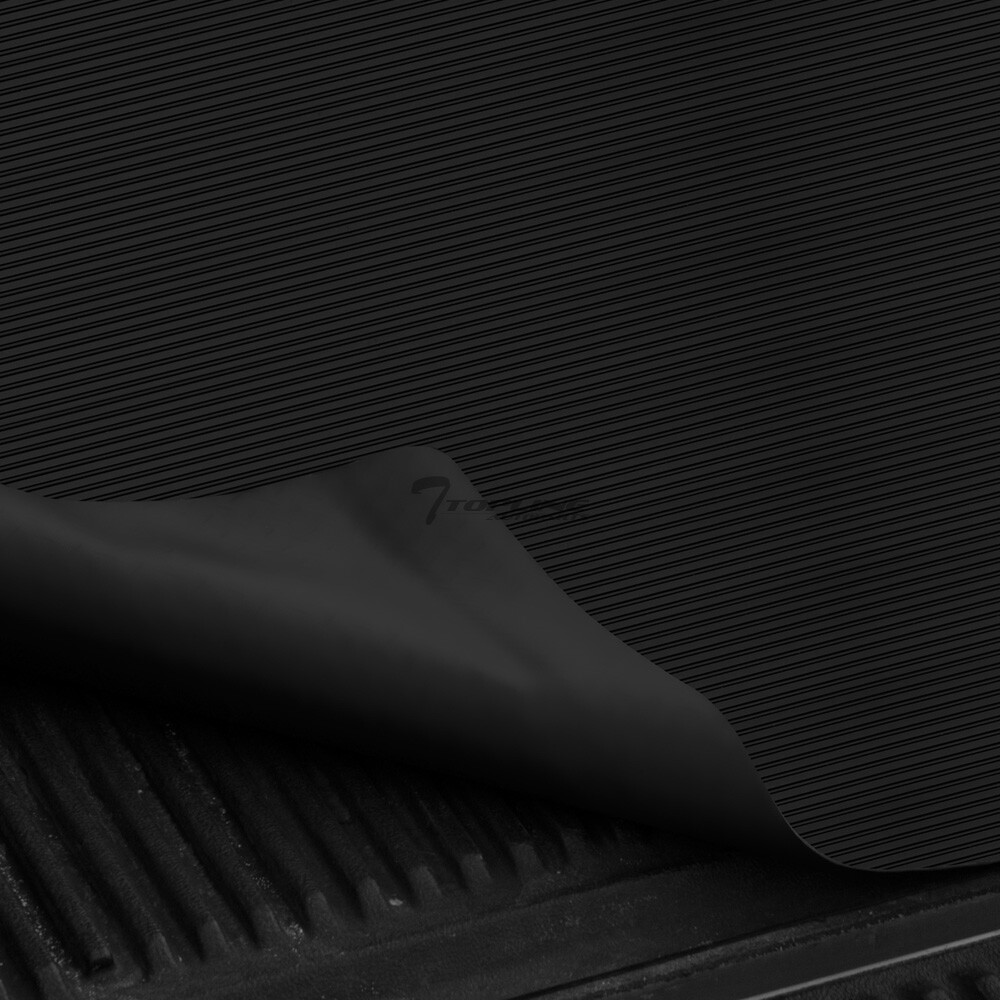 Topline For 2007-2018 Silverado/Sierra 8' Long Cab Rubber Truck Bed Mat ...