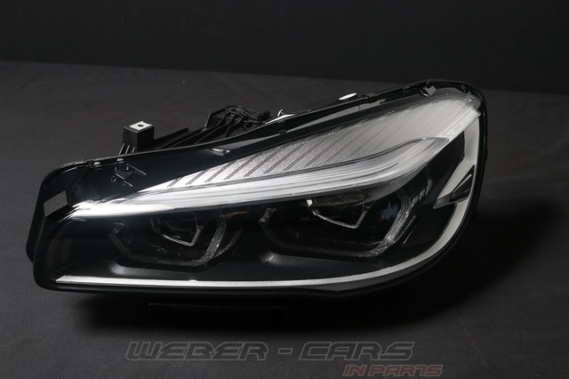 8739853 8738641 LED Headlights Complete OEM BMW 2er F45 F46 LCI ...