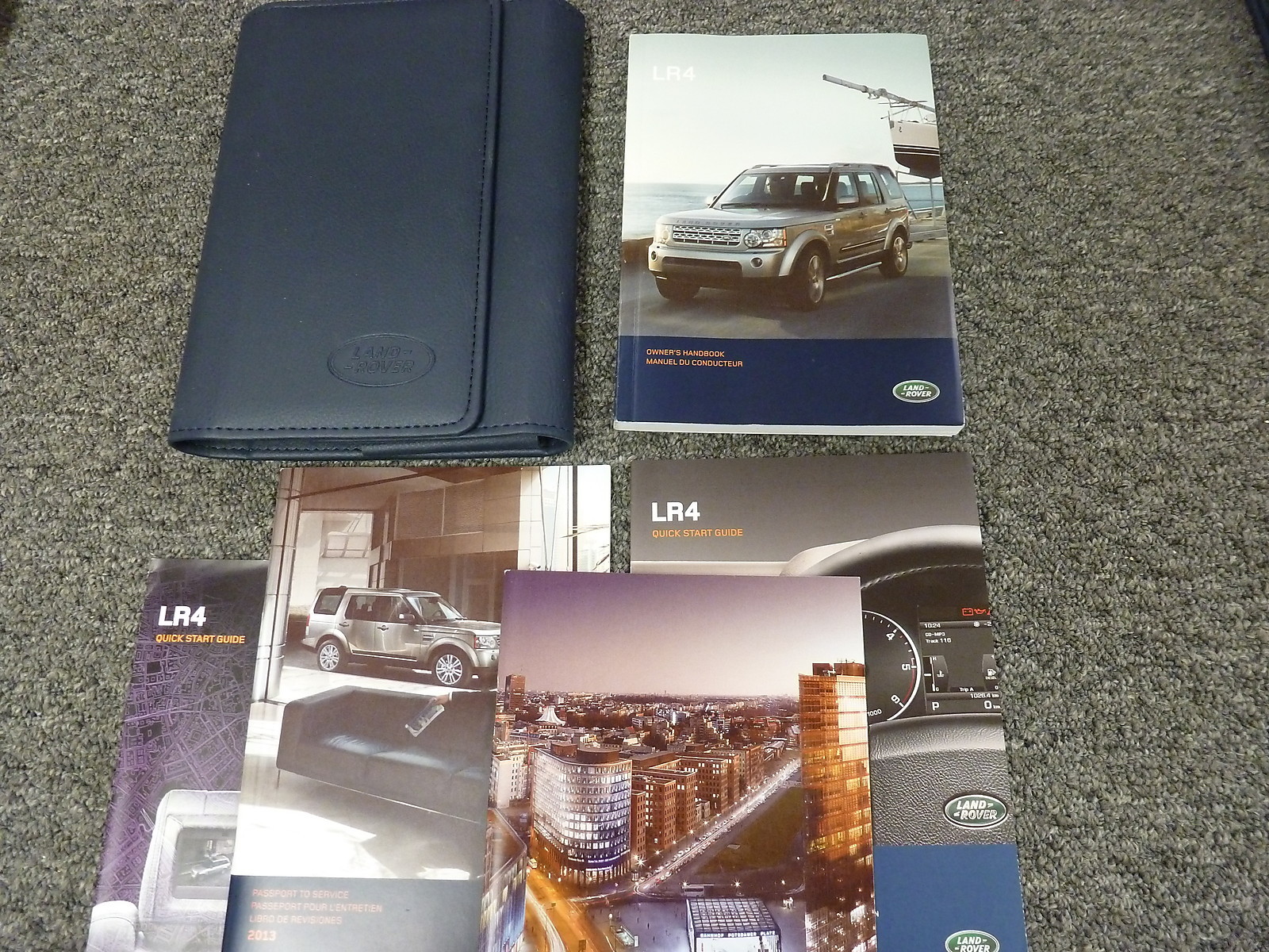 2013 Land Rover LR4 SUV Owner Owner's Manual User Guide Book HSE LUX 5 ...
