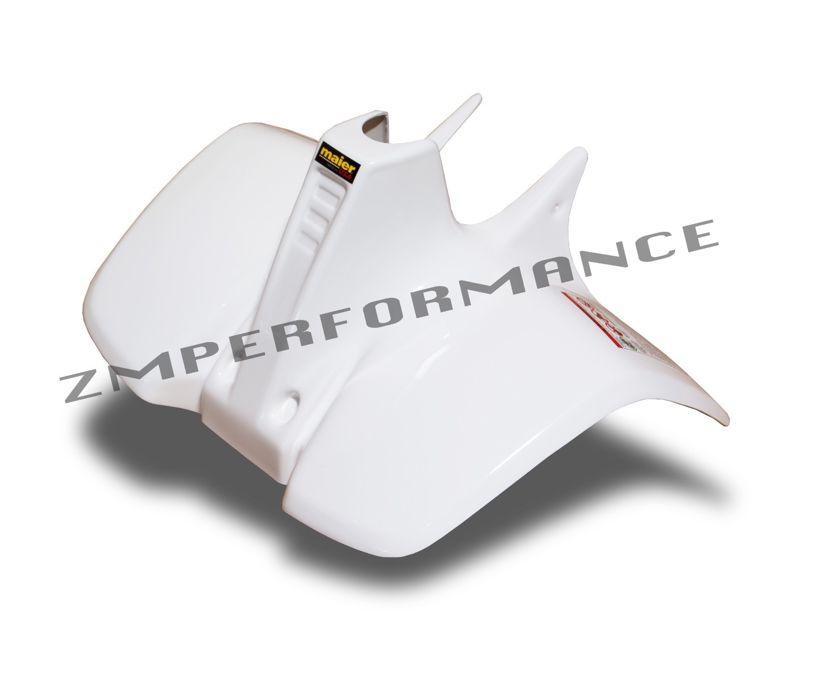 NEW SUZUKI LT50 84 - 87 QUADRUNNER PLASTIC WHITE FRONT FENDER LT 50 ...