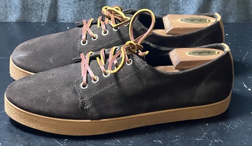 Men’s Size 11 EU 44 - Pompeii Higby Brown Leather Shoes Sneakers Gum ...