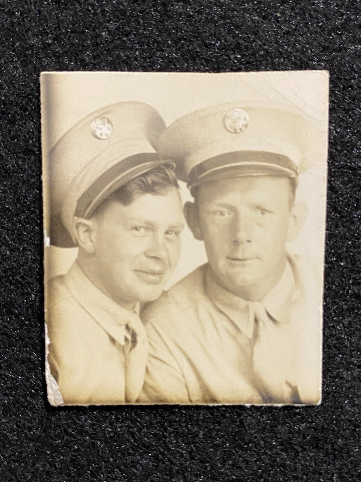 WW2 Photo Booth Military Army Soldiers Men Gay Interest Antique ...