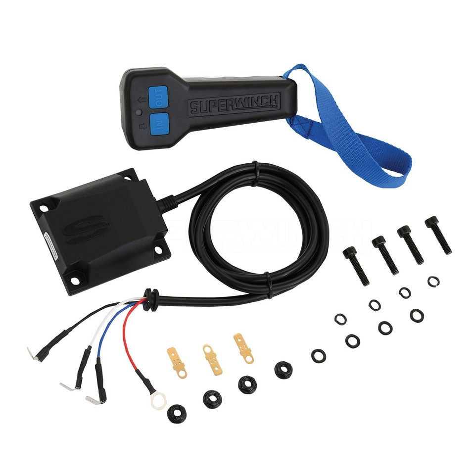 Superwinch Wireless Handheld 12V Electric Winch Remote Control Kit 2277 ...