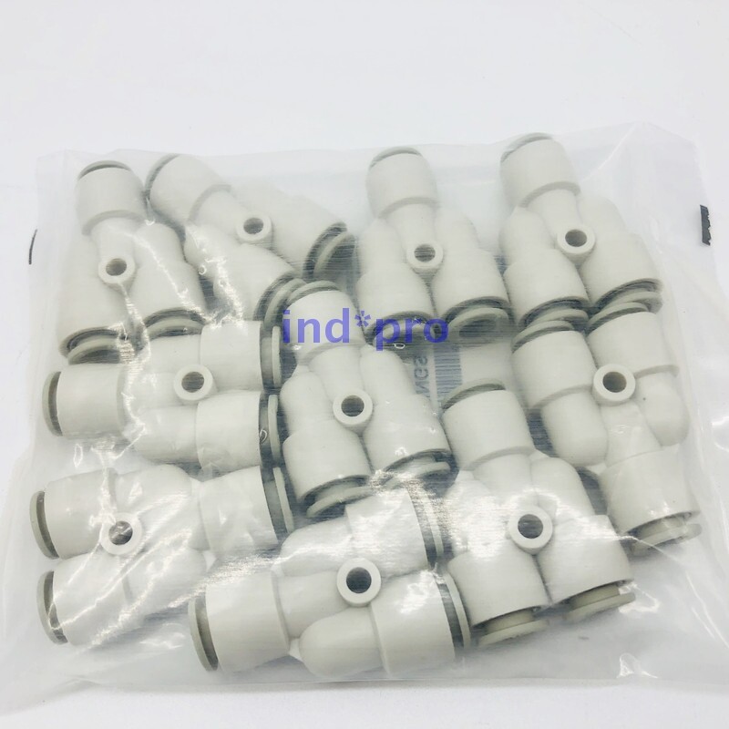 10PCS/PACK SMC "Y" Connector Pnumatic Fittings KQ2U08-00A Brand New | eBay