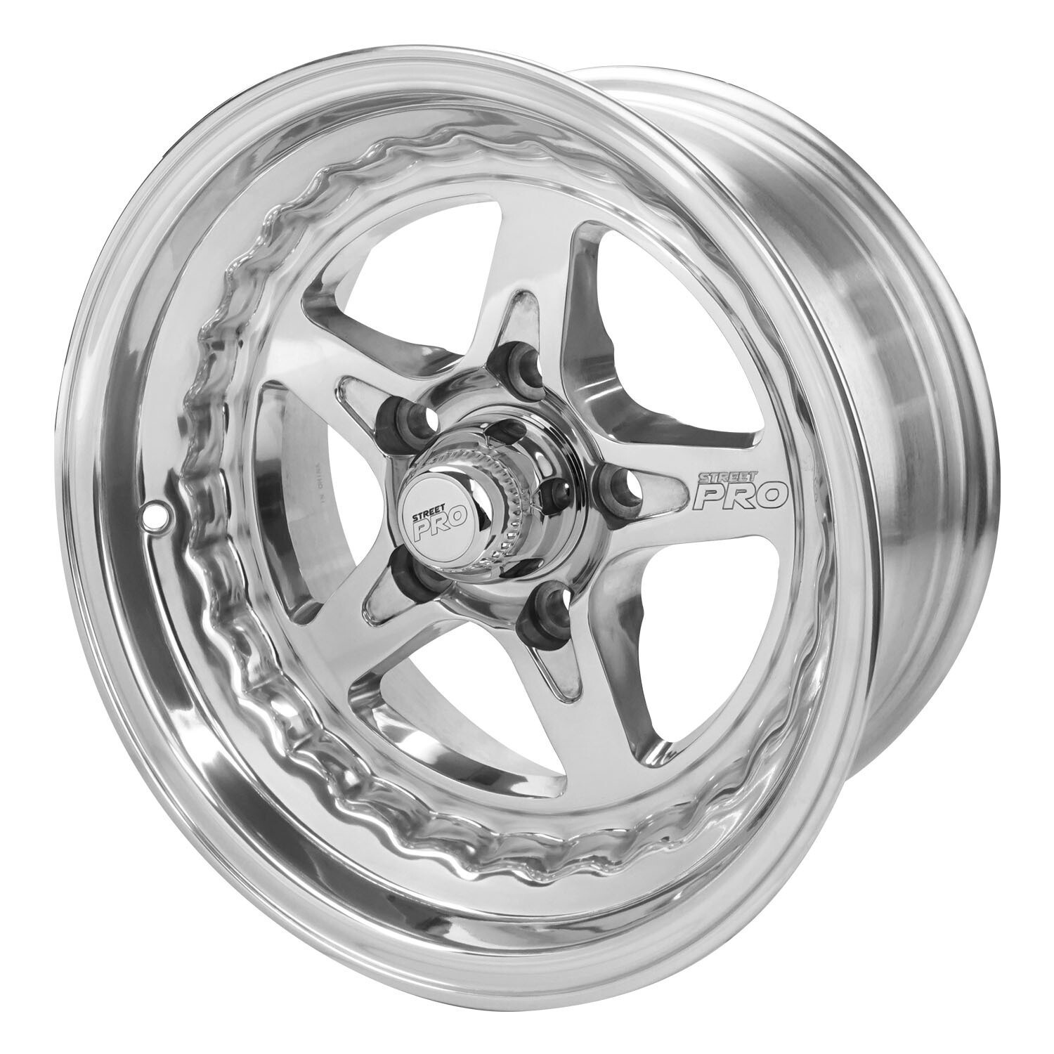 Street Pro Street Pro ll Convo Pro Wheel Polished 15x7' For Ford Bolt ...