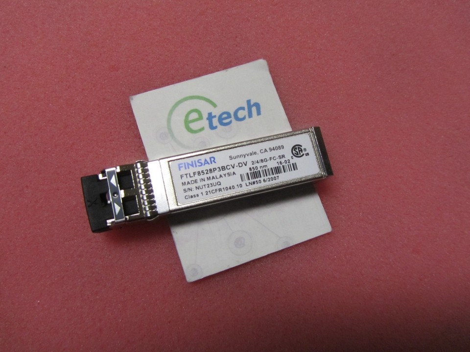 FTLF8528P3BCV-DV / 00WC092- LENOVO FINISAR 8Gbps 850nm SFP Transceiver ...