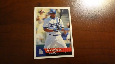 2007 FLEER #10 WILSON BETEMIT BASEBALL CARD | eBay