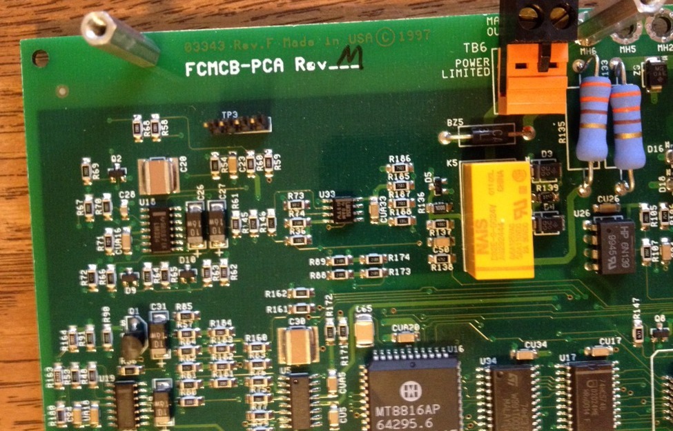 FCI 7200 MB MCB 1120-0667 FIREVAC MOTHER/BOARD FCMCB-PCA REV M Fire ...