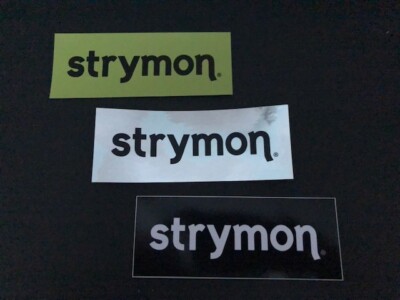 Strymon EFFECT PEDALS OEM CUSTOM 3pc Sticker Set 5.5X2 | eBay