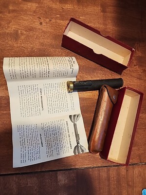Vintage Stadia Hand Level with original manual, box and case- works ...