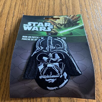 Star Wars Darth Vader Embroidered Iron On Patch - Officially Licensed ...
