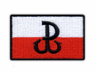 Fighting Poland - Anchor/Polska Walczaca - Kotwica - flag Patch/Badge ...