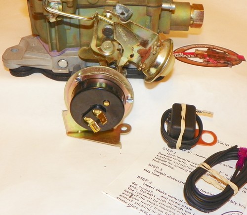 Pontiac Electric Choke Conversion Rochester Quadrajet Carburetor 350 ...